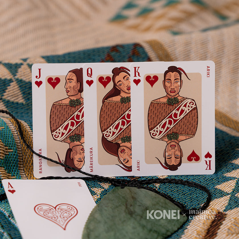 Kāri Māori: Māori Playing Cards | Maimoa Creative x Konei