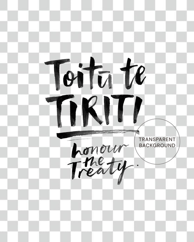 Toitū te Tiriti Free Download | Te Reo Art Prints | Maimoa Creative