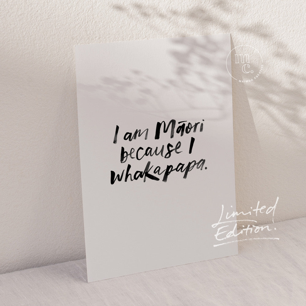 *LIMITED EDITION* Hand-lettered Art Prints – Maimoa Creative